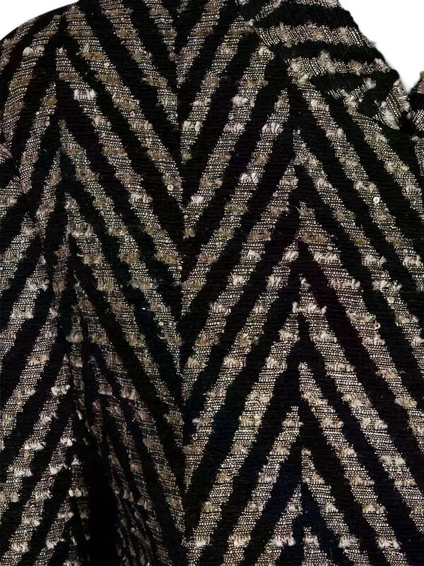 FORTE_FORTE Chevron-jacquard Jacket