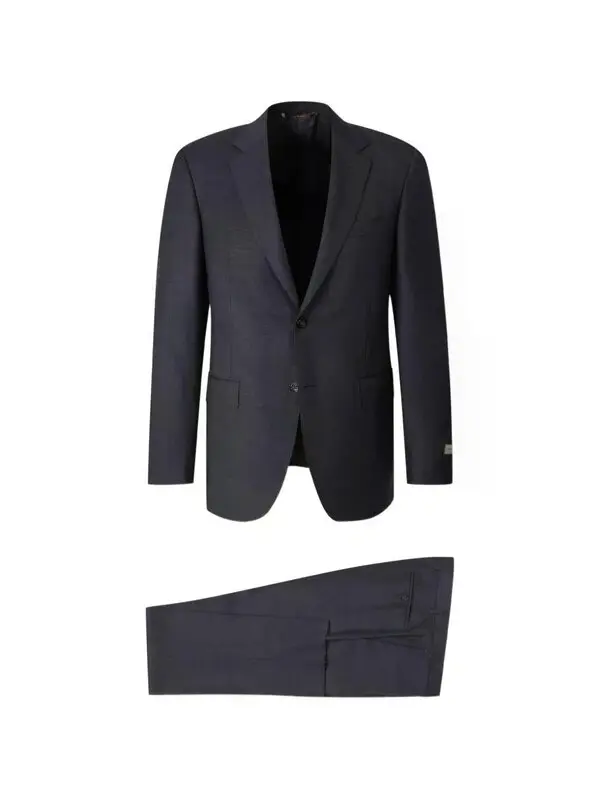 Canali Single-breasted Suit - Blue