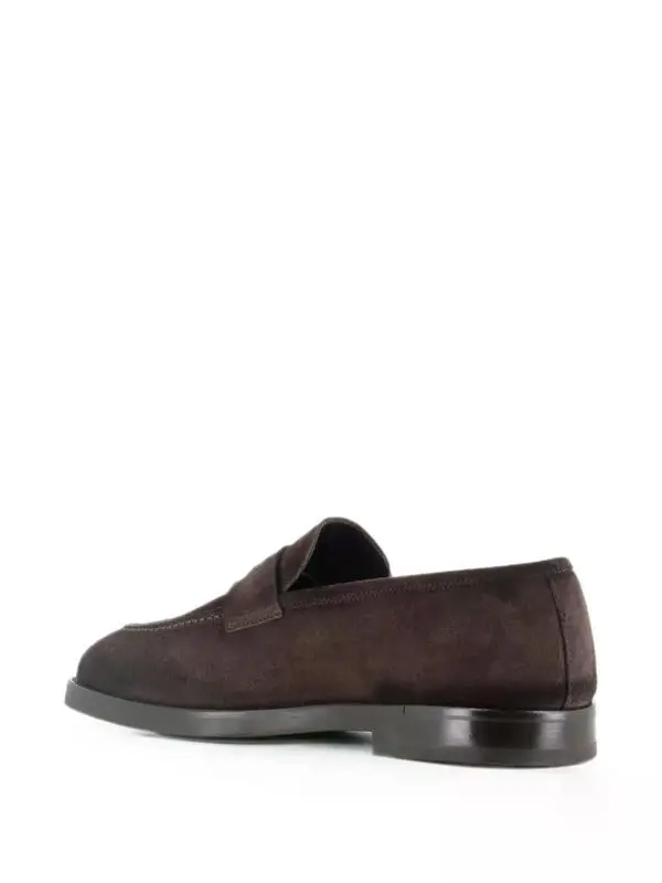ALEXANDER HOTTO Suede Penny Loafers