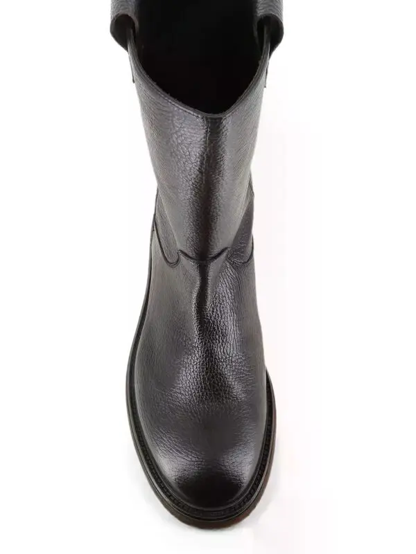 ALEXANDER HOTTO Almond-toe Boots
