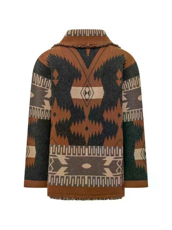 Alanui Icon Jacquard Cardigan