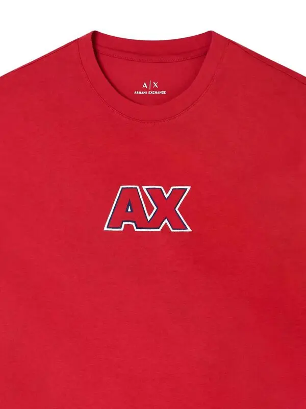 Armani Exchange Logo-patch T-shirt