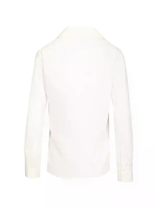 AL DUCA D’AOSTA 1902 Silk V-neck Blouse