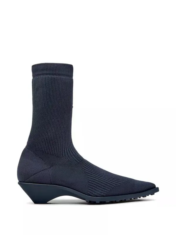 Camper Anna Pointed-toe Ankle Boots - Blue