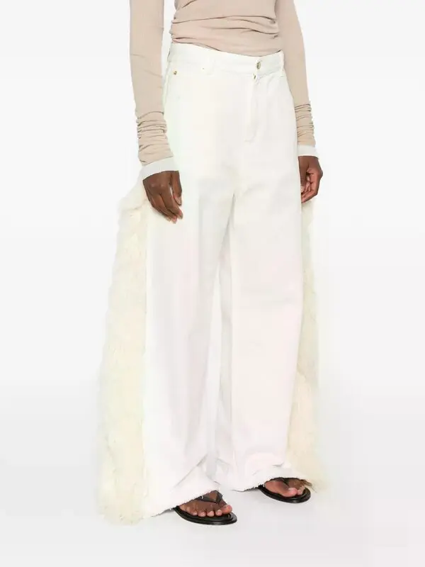 DARKPARK Denim Fringed Jeans