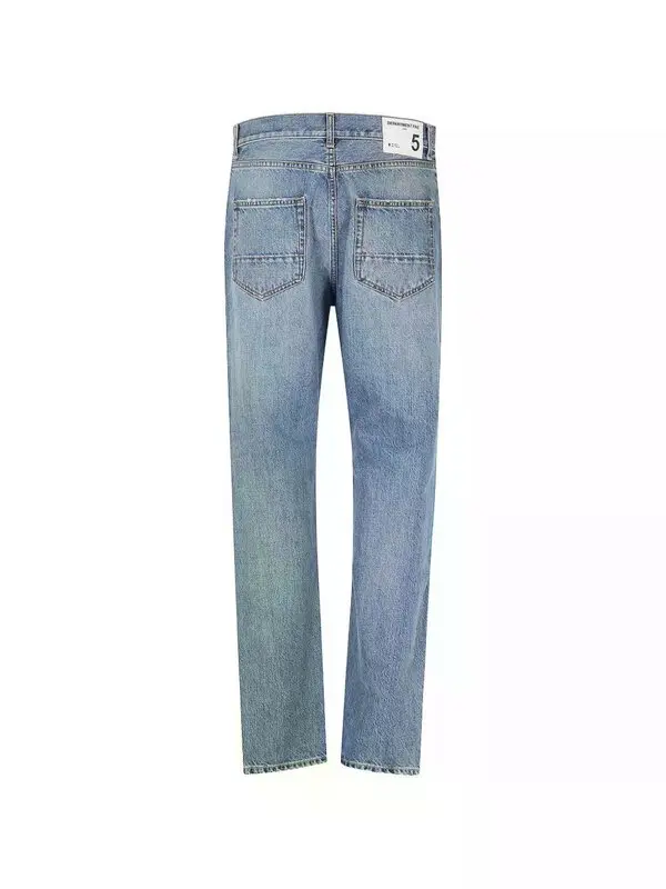 DEPARTMENT 5 Washed Straight-leg Denim Jeans