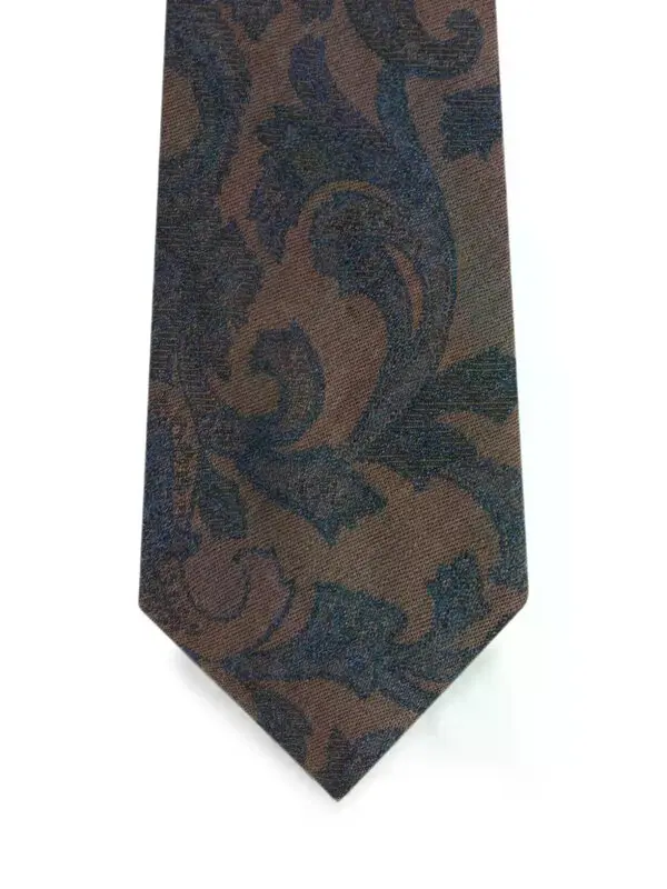 Etro Floral-paisley Jacquard Tie