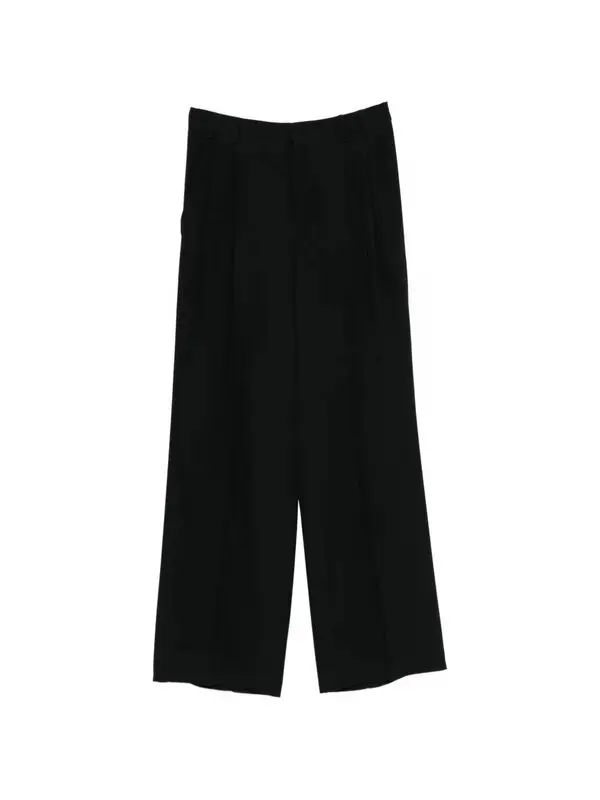 N°21 Pleated Wide-leg Trousers