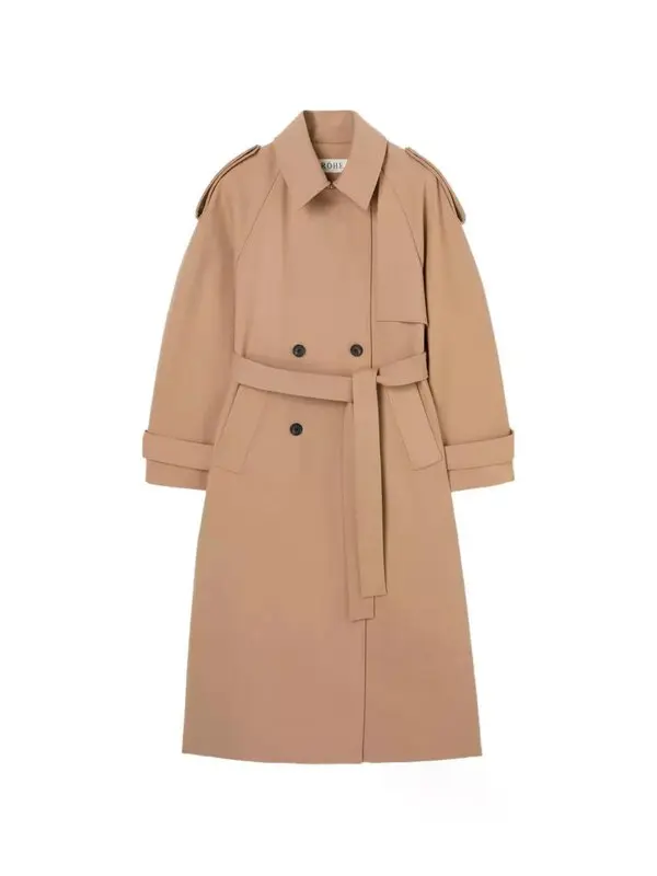 RÓHE Double-breasted Trench Coat - Neutrals