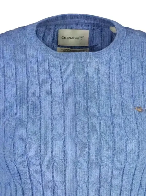 Gant Cable Knit Sweater - Blue
