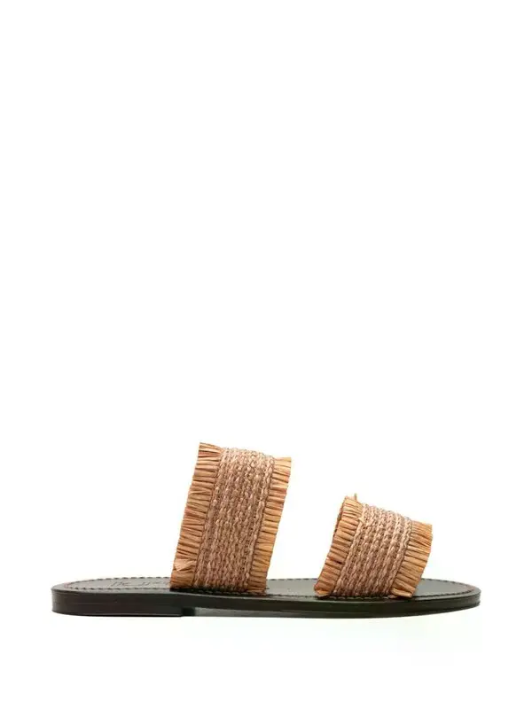K.JACQUES Hadrine Fringed Sandals