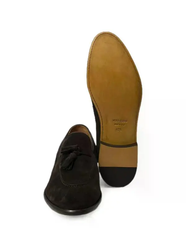 DOUCAL'S Tassel-detail Suede Loafers