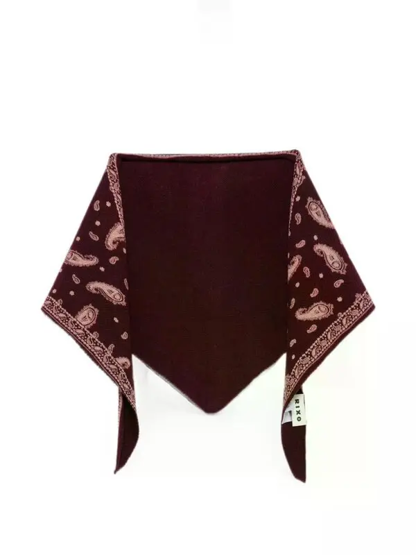 Rixo Lianora Scarf - Red