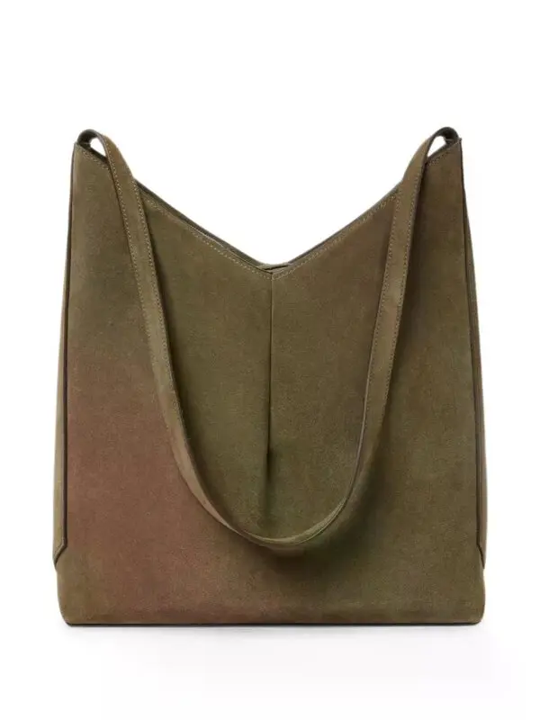 Studio Nicholson Hoho Suede Tote Bag - Green