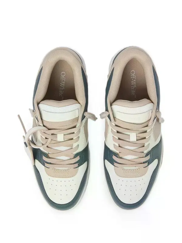 Off-White Out Of Office Panelled Sneakers - Green