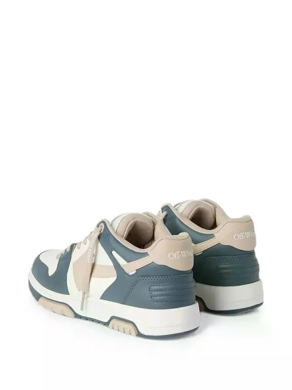 Off-White Out Of Office Panelled Sneakers - Green