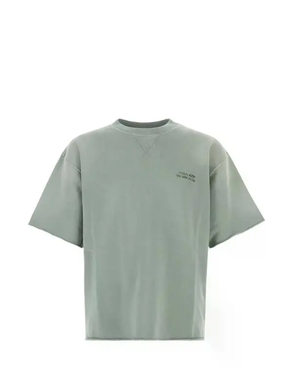 GOLDEN GOOSE Crew-neck Short-sleeved T-shirt - Green