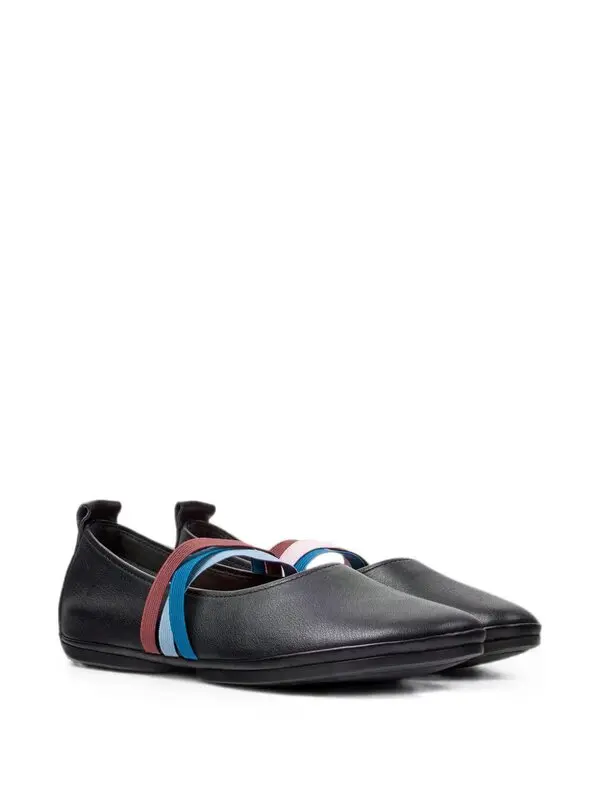 Camper Twins Leather Ballet Flats
