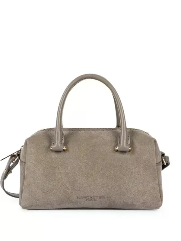 LANCASTER Suède Cube Suede-finish Shoulder Bag