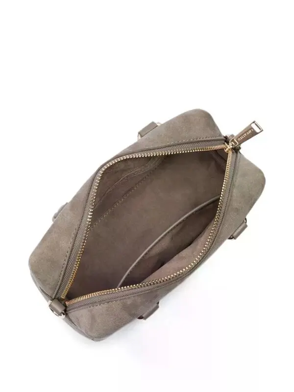 LANCASTER Suède Cube Suede-finish Shoulder Bag