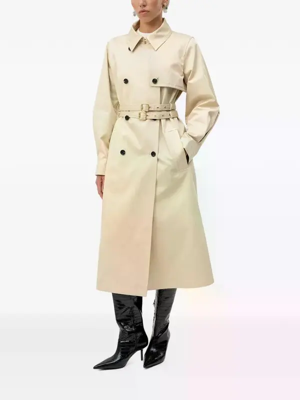 Hugo Mariane Double-breasted Belted Trench Coat