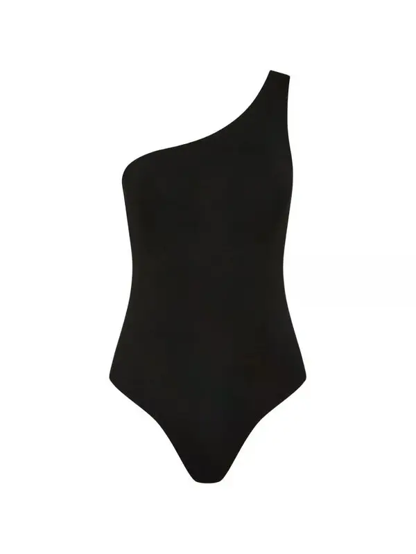 Bondi Born Phoebe One-shoulder Swimsuit - Black