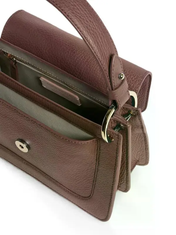 COCCINELLE Grained-leather Shoulder Bag