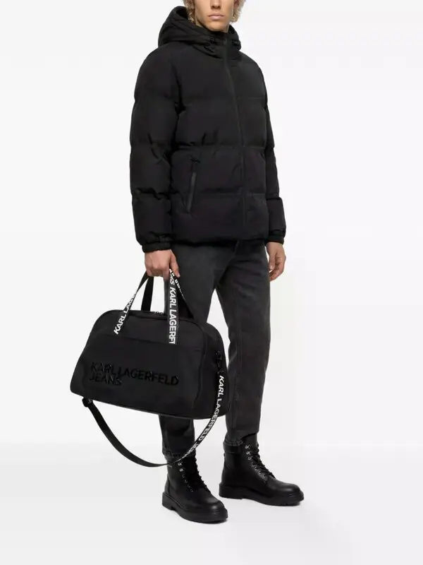 Karl Lagerfeld Logo-strap Holdalls