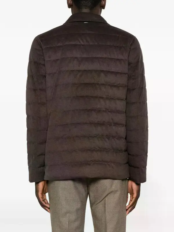 Herno Quilted Zip-up Coat