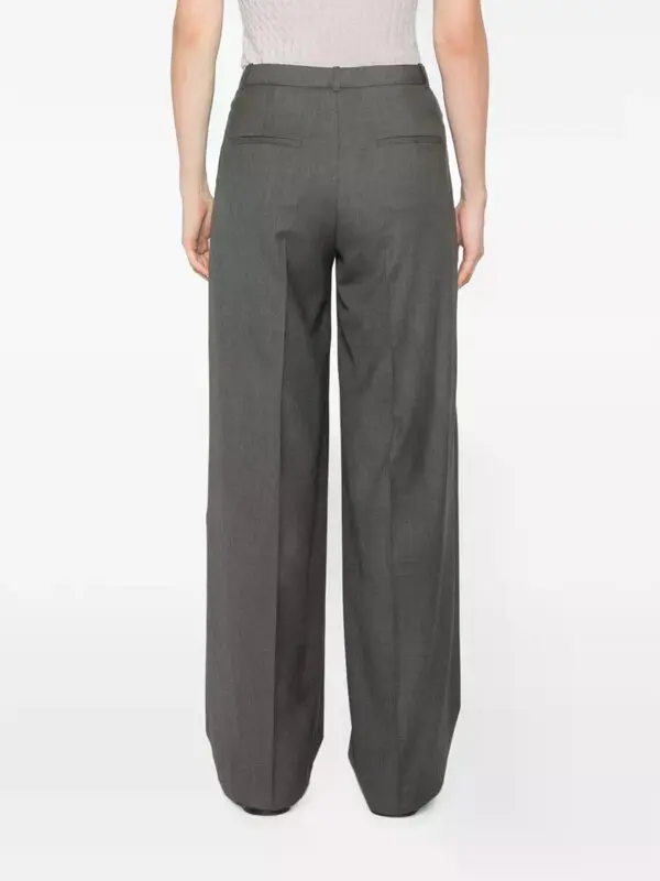 Peserico Pressed-crease Wool Trousers