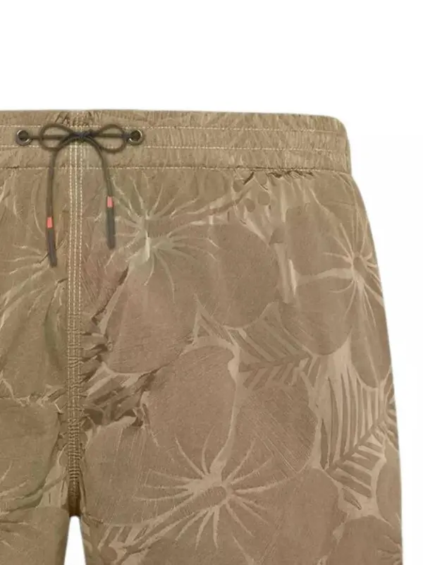 RRD Hyper Hibiscus-print Swim Shorts - Neutrals