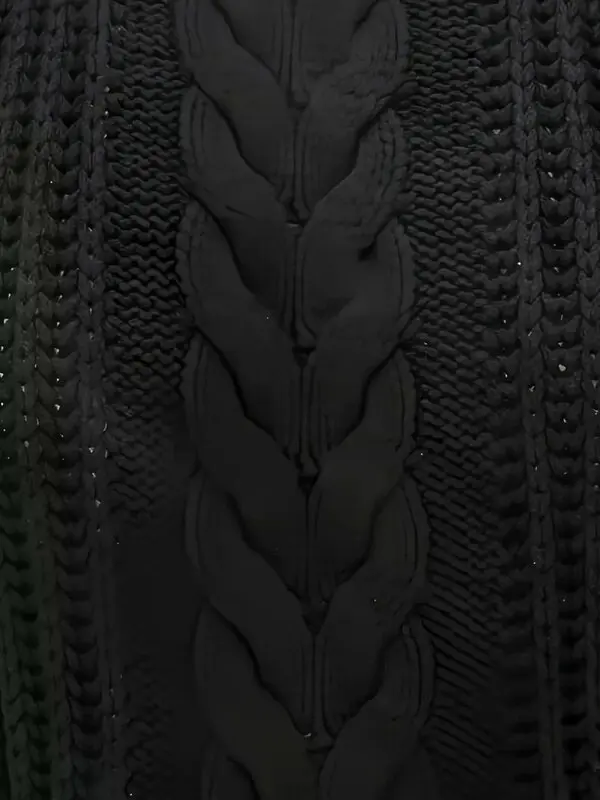 Isaia Cable-knit Roll-neck Sweater