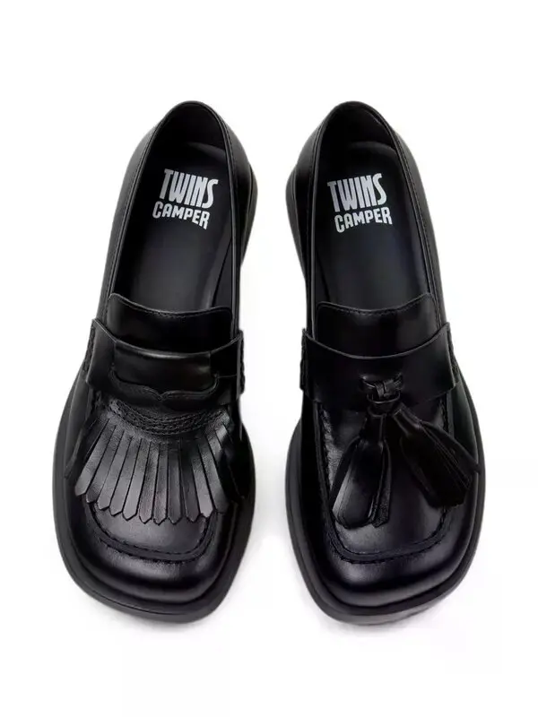 Camper Twins Fringed-tassel Loafers