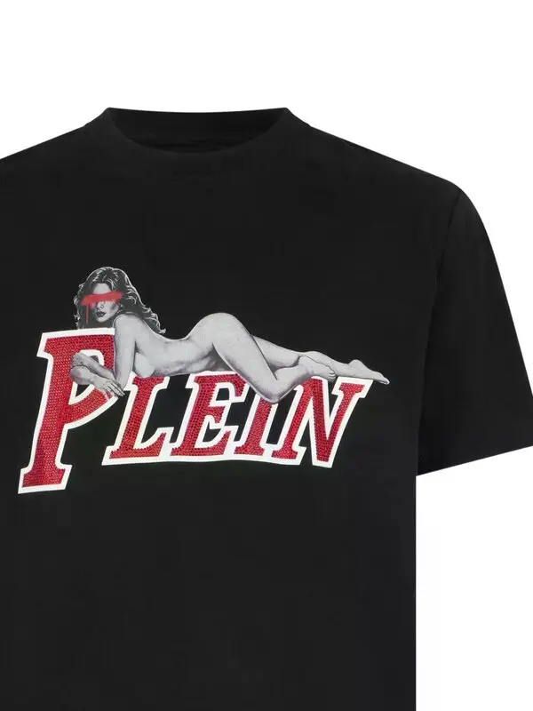 Philipp Plein Jersey T-shirt Pin Up
