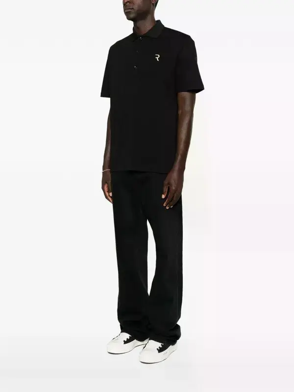 RHUN Logo-embroidered Polo Shirt