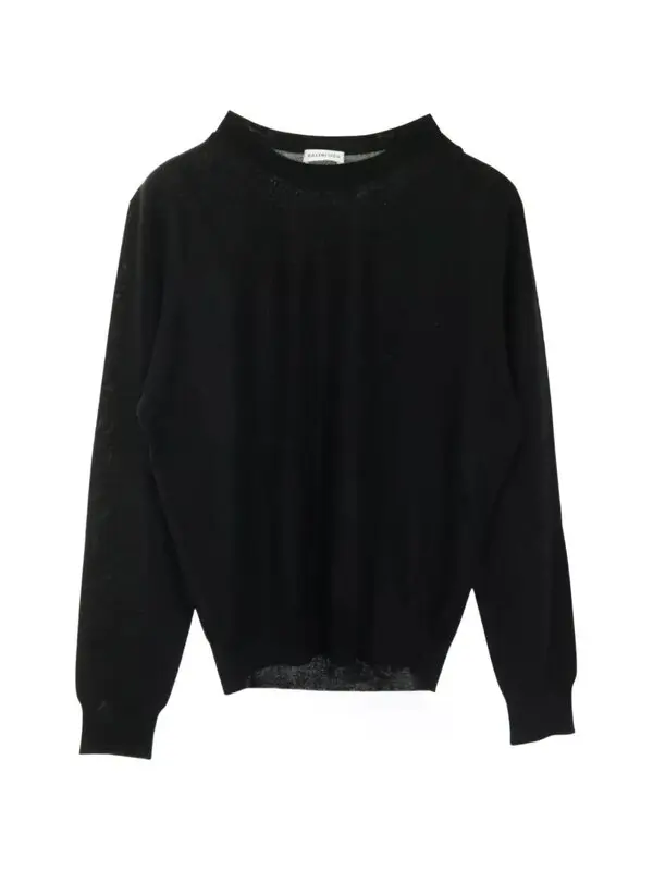 Balenciaga 2017 Crew-neck Sweater - Black