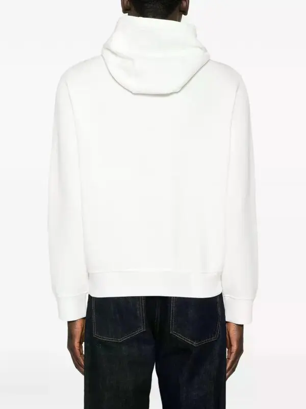 Emporio Armani Logo-patch Drawstring Hoodie