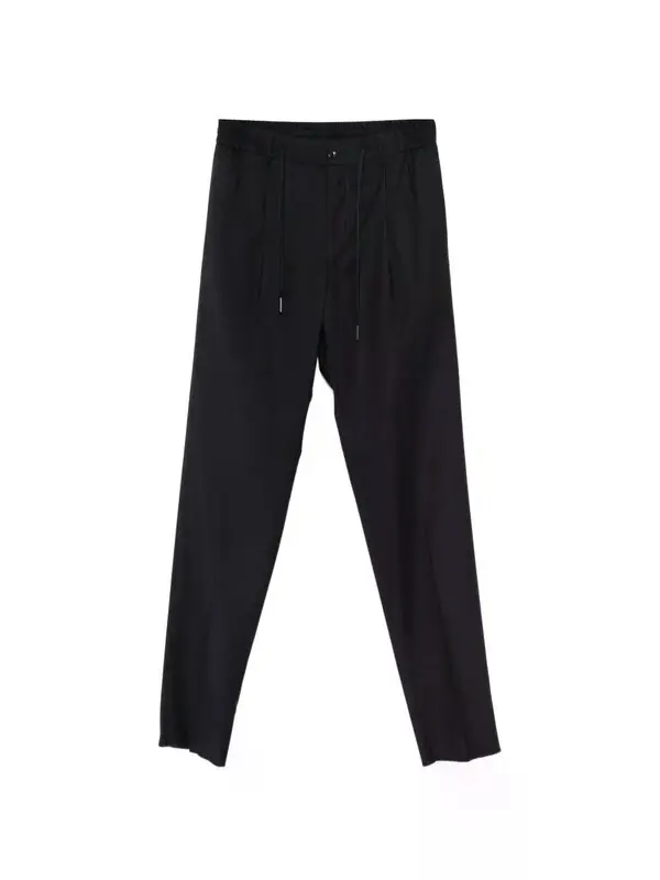 Tagliatore Drawstring-waistband Pleated Trousers