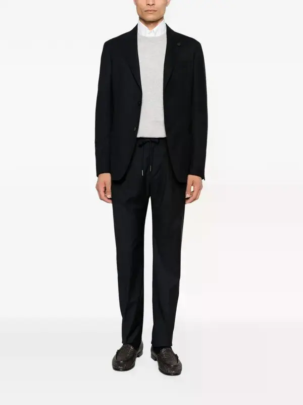 Tagliatore Drawstring-waistband Pleated Trousers