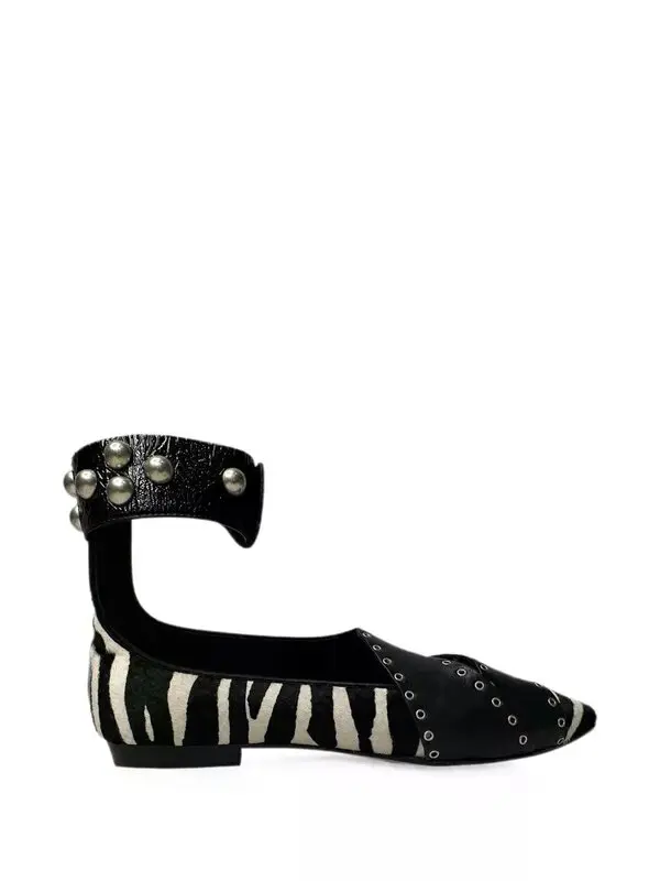 ISABEL MARANT VINTAGE Linzy Eyelet Ballet Flats