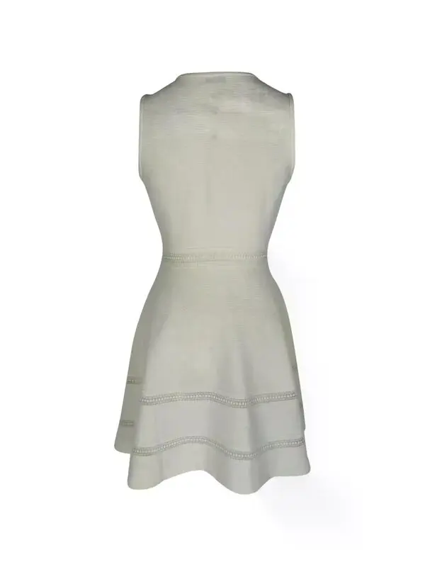 Sandro Carrie Lace-trim Mini Dress - White