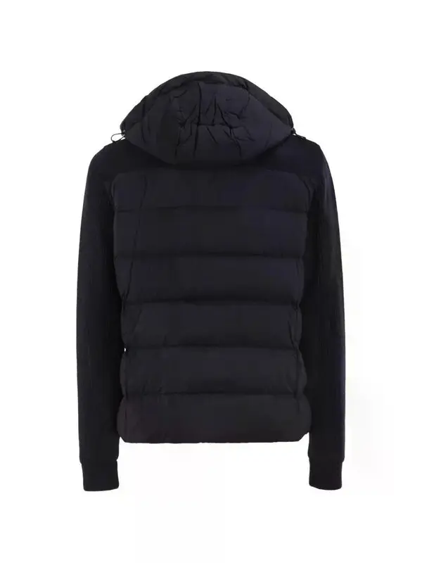 MOORER Allori-lsm Quilted Rib-knit Jacket