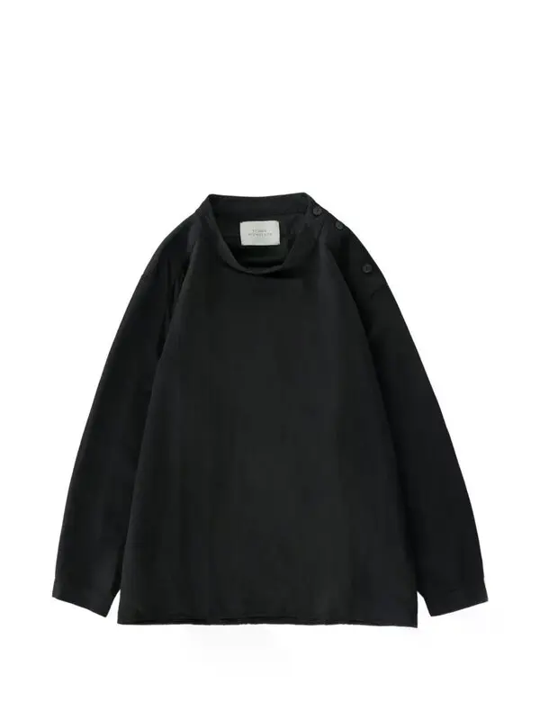 Studio Nicholson Holkham Shoulder-button Shirt - Black