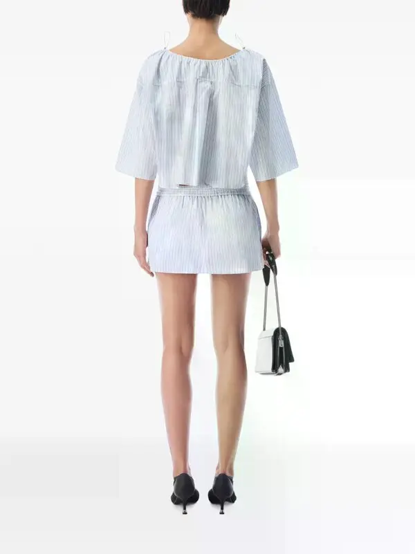 Alexander Wang Striped Boxer Skort