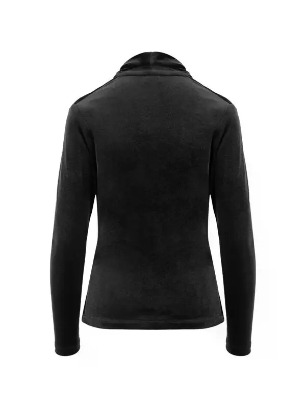 F.IT Wrap-style Long-sleeved Draped Blouse