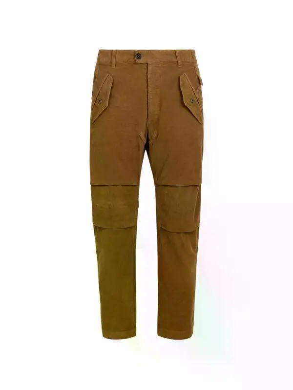 Dsquared2 Utility2 Corduroy Carrot Pants - Brown