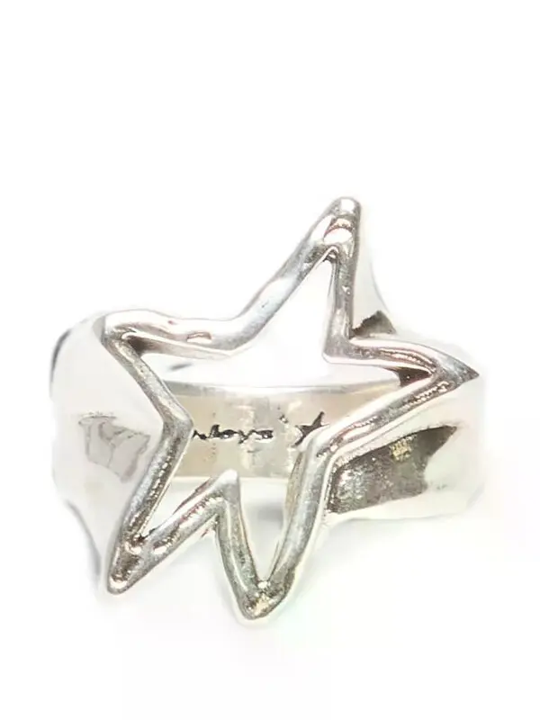 TWOJEYS Ignorant Empty Star Ring - Silver