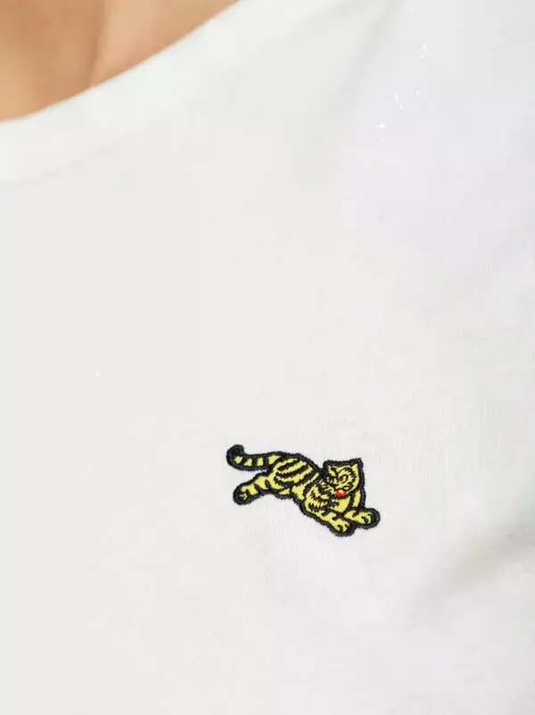 Kenzo Jumping Tiger Embroidered T-shirt