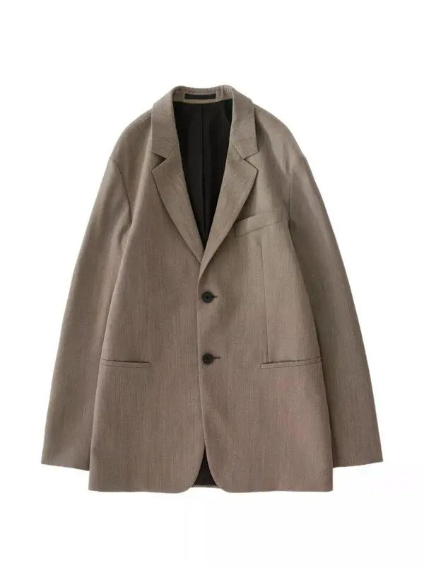 Studio Nicholson Roversi Wool Blazer - Brown