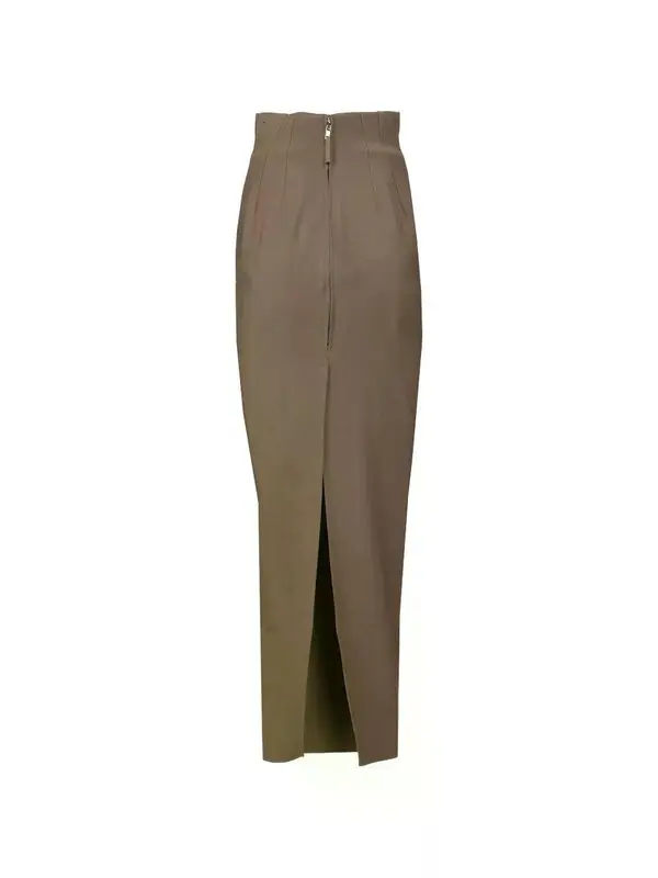 Rick Owens Dirt Pillar Maxi Skirt
